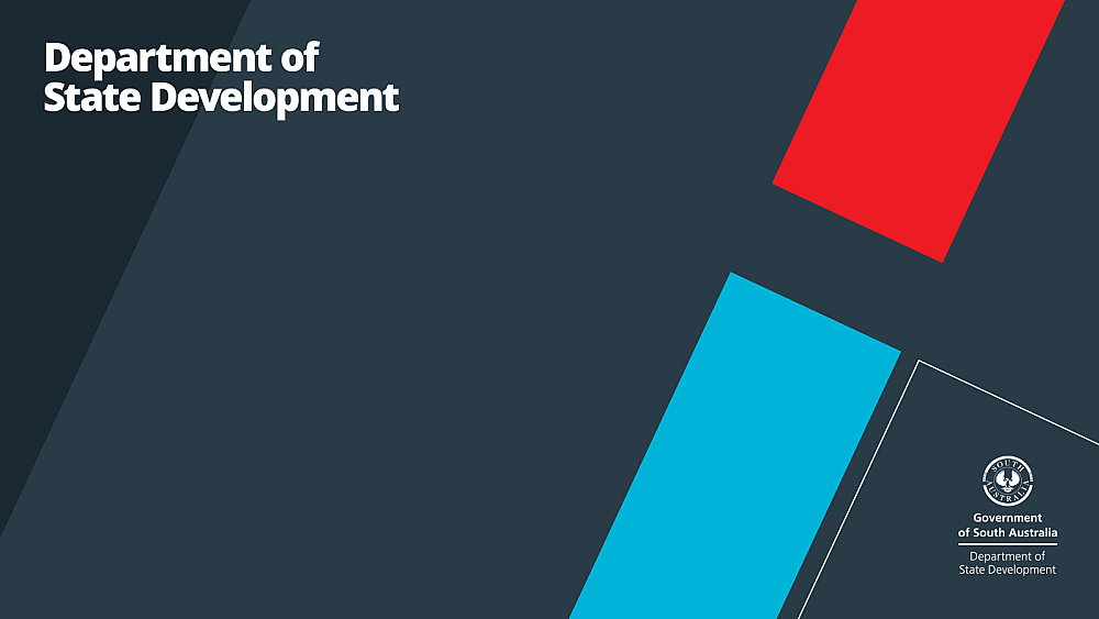 Department of State Development | statedevelopment.sa.gov.au